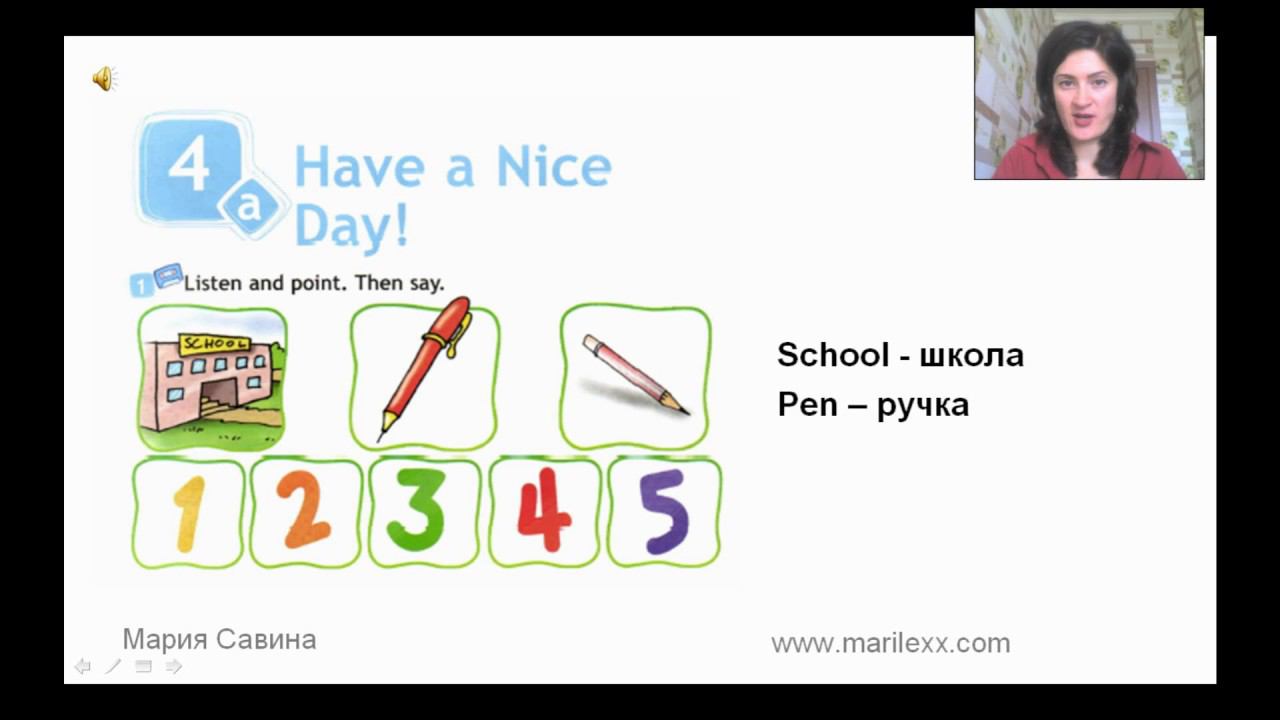 Spotlight Starter (Module 2) 4a. Have a Nice Day! p. 20 - 23