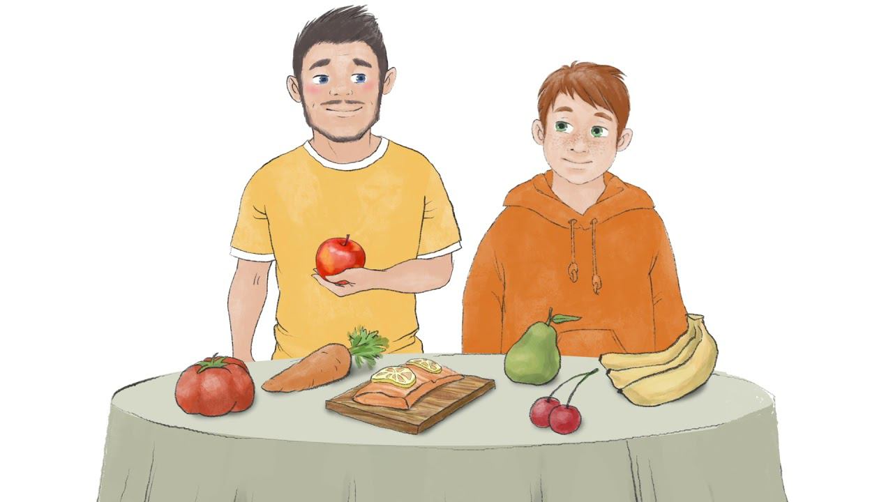 Питание. Особенности питания детей и подростков. Серия 3