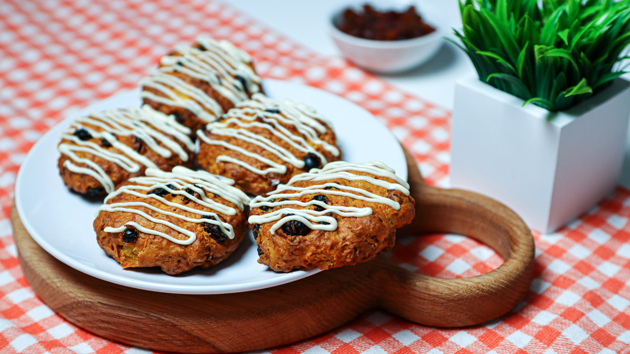 ПОСТНОЕ морковное печенье. МОРКОВНОЕ ПЕЧЕНЬЕ с изюмом и грецким орехом без яиц и молока.