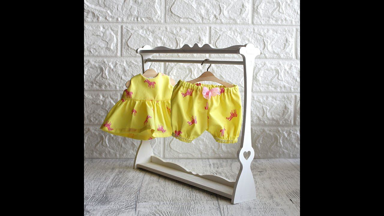 Шьем панталончики на куклу.