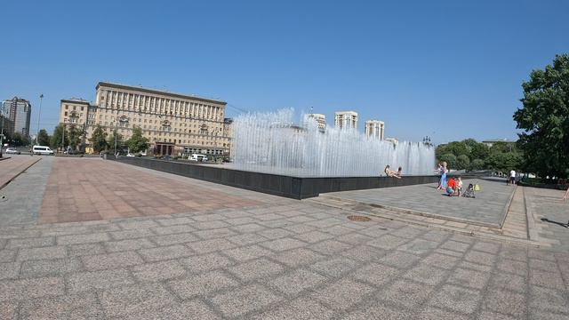 Санкт-Петербург Фонтанный комплекс на Московской площади