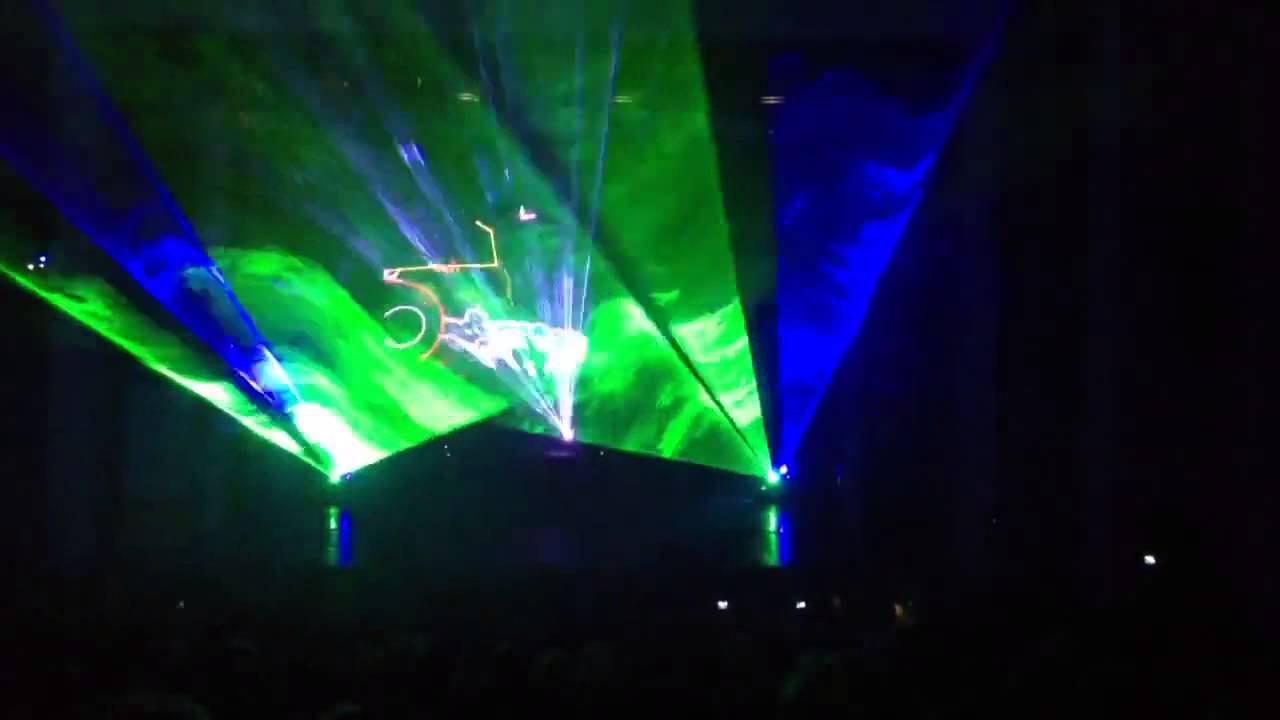 Лазерное анимационное шоу "50 лет Качканарский ГОК"