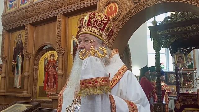 Скорби и переживания. Митрополит Тихон в монастыре Св.Кукши 10.5.2024.