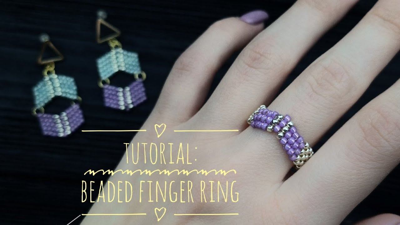 Мастер-класс: Кольцо из бисера своими руками | Tutorial: A ring made of beads with your own hands