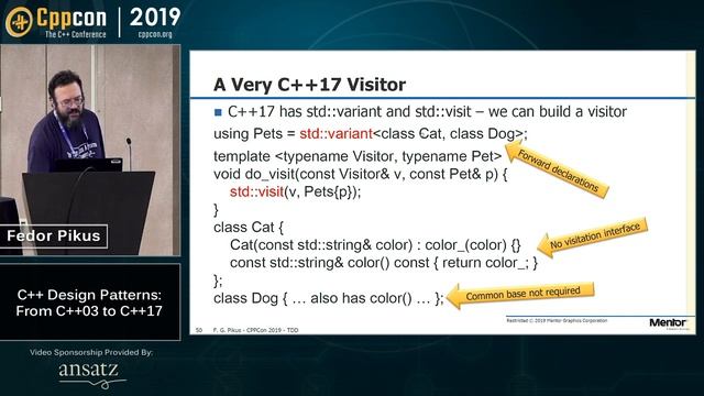 C++ Design Patterns_ From C++03 to C++17 - Fedor Pikus - CppCon 2019