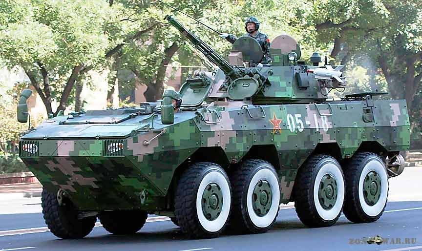 Обзор китайской боевой бронированной машины Тип-09 / ZBL-09