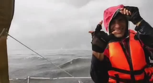 Шквал. Невская губа, Финский залив