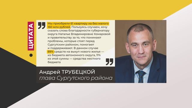 Цитата. Андрей Трубецкой. Про приобретение квартир для переселения. 10.06.2022