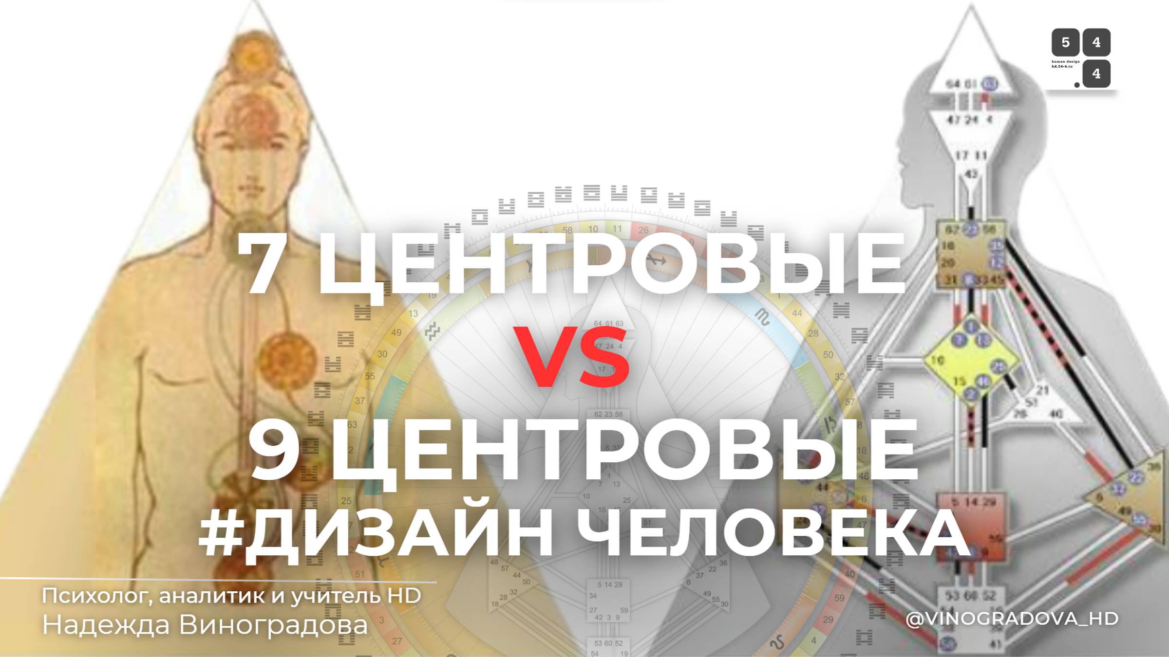 7 ми центровые vs 9 ти центровые | Дизайн человека с Надеждой Виноградовой #дизайнчеловека