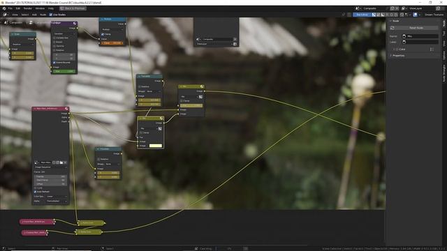 Blender Избушка ► 6.2. Сборка. Чистка, часть 1.