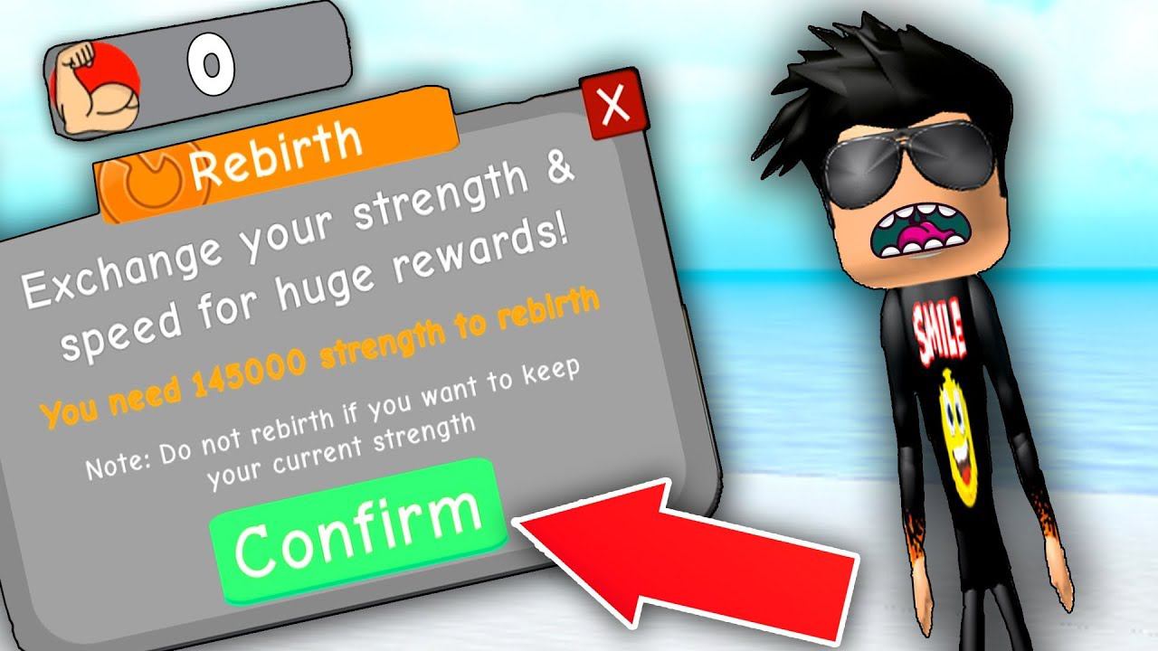 ВСЯ МОЯ СИЛА ПРОПАЛА! Я ДРИЩ - ХАКЕР СДЕЛАЛ РЕБИРТ ДЕРЗКИЕ КАЧКИ Симулятор качка РОБЛОКС! ROBLOX