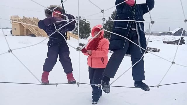Канатный парк. Алатырский район. турбаза "Зеленая долина" 2023г