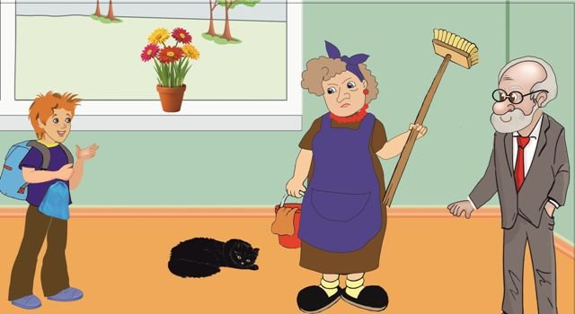 Сказка про Вовку и школьные чудеса. Часть 3