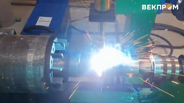 Установка для наружной наплавки тел вращения