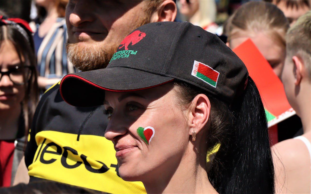 Велопробег, Осиповичи, Белоруссия, 2023г, посвященный Дню Государственной символов