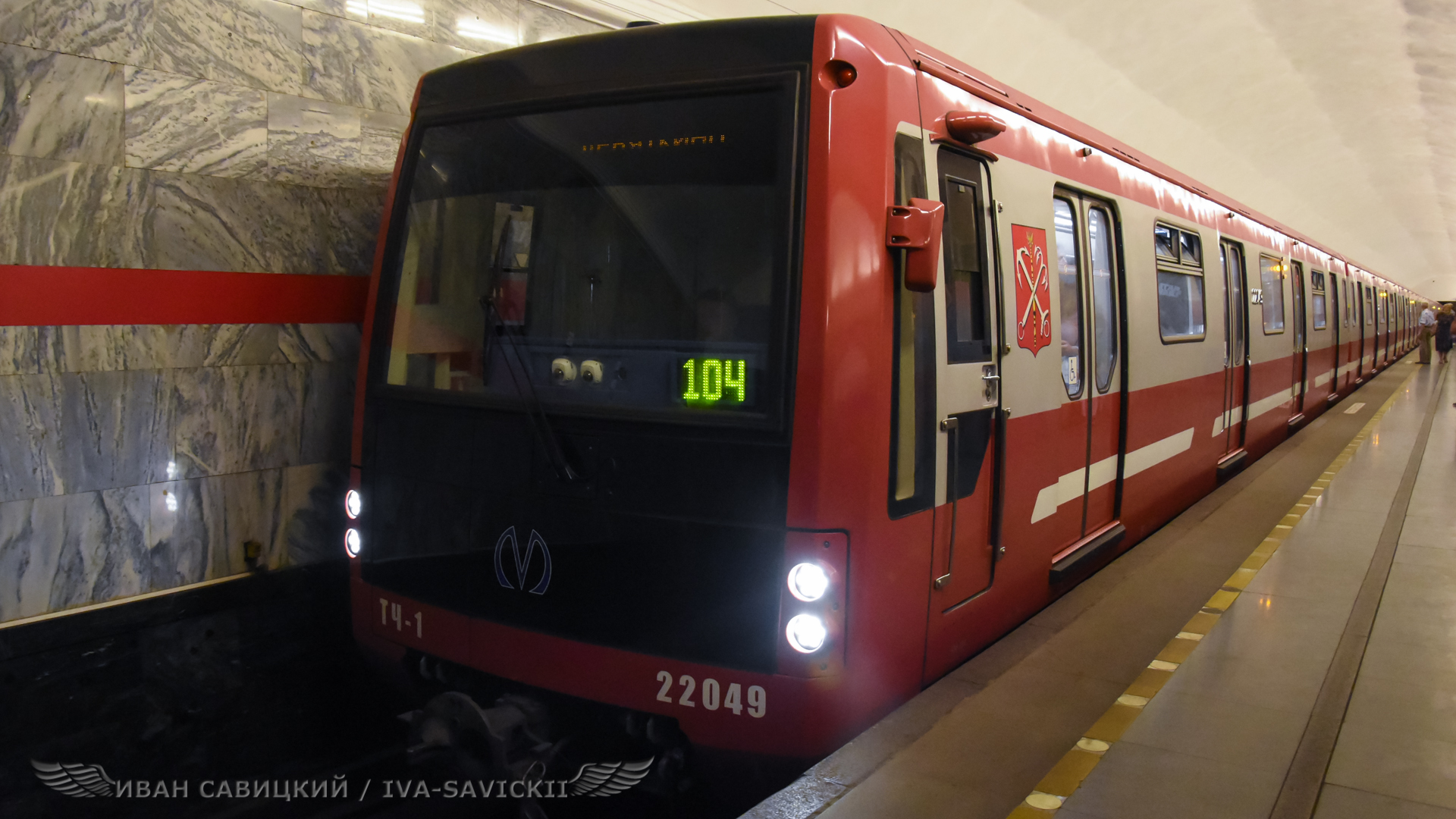 Станция метро Кировский Завод самая красивая в Петербурге