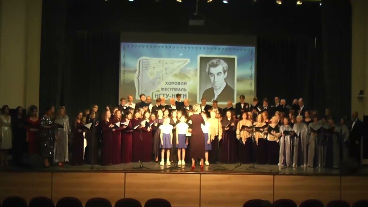 Марш из фильма Веселые ребята, сводный хор 11 ноября