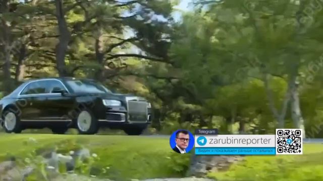 Путин.В.В. за рулём Ауруса))