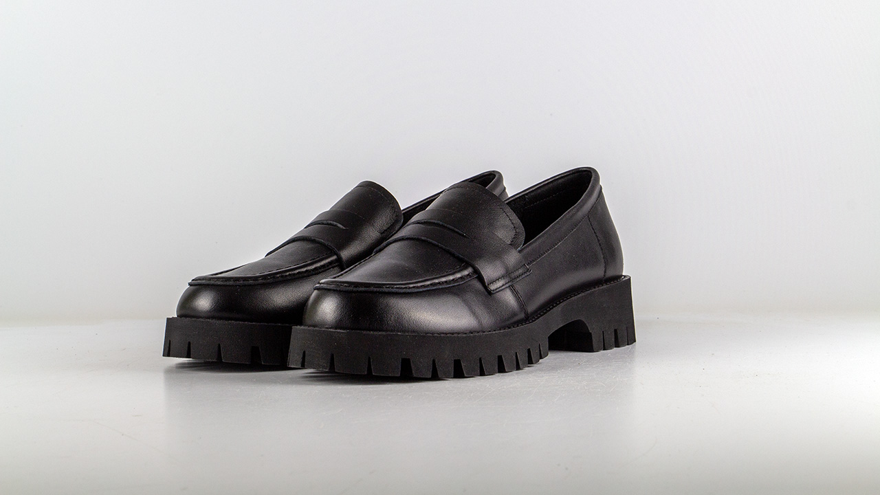 Лоаферы Velcave женские черные PW1176-F385