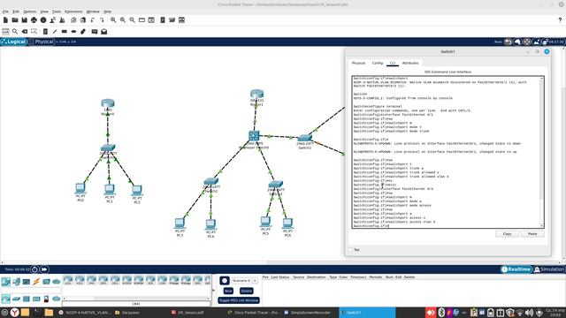 ошибка Native VLAN mismatch discovered