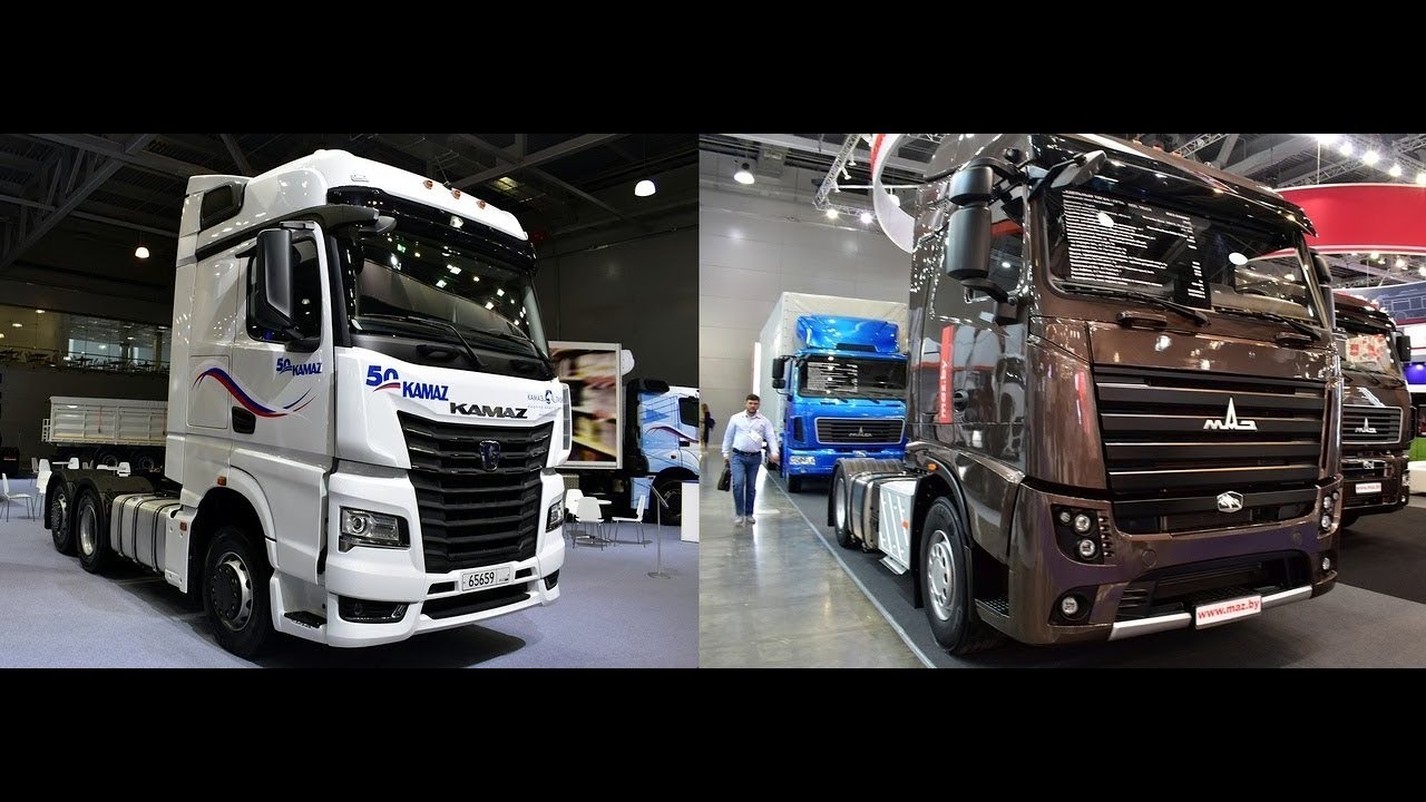Новый КАМАЗ К5 против МАЗа с "еврокабиной": КАМАЗ-65659 и МАЗ-5440М9 в сравнении