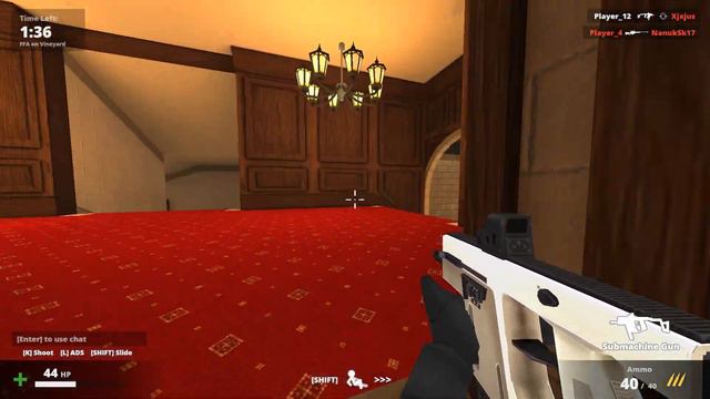 Геймплей DEADSHOT .io браузерный шутер от первого лица. Часть 01