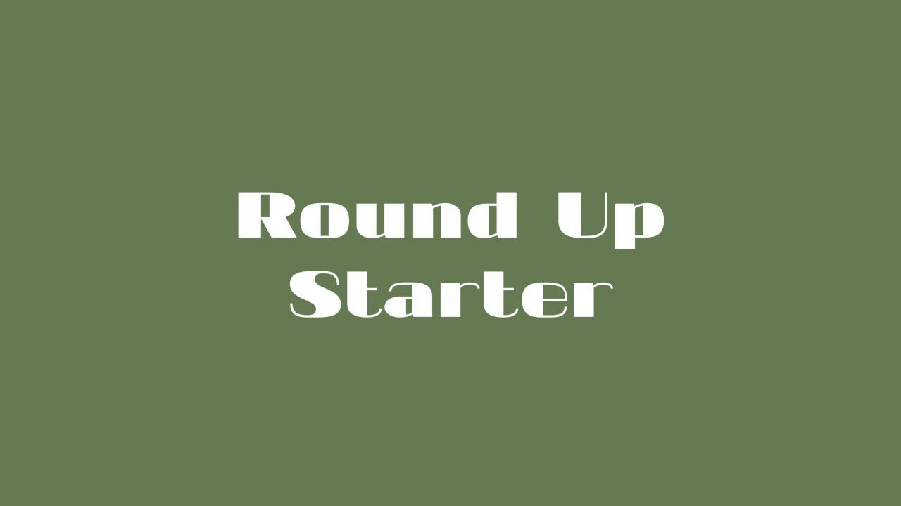 Round Up Starter разбор ошибок Lesson 26