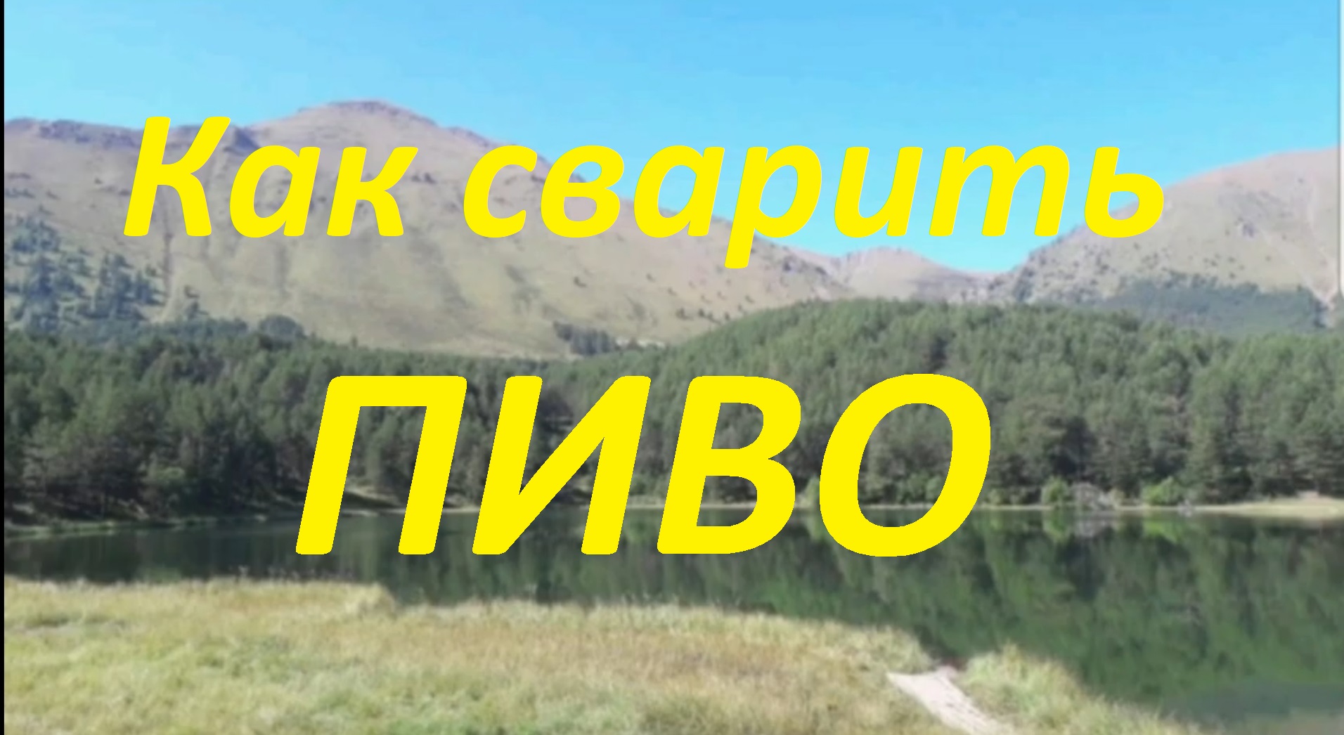 20. Как сварить пиво аля Эль мохнатый шмель