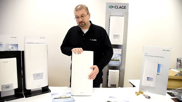 Проточный трехфазный водонагреватель CLAGE DBX (до 2021 года).