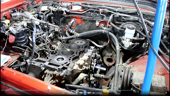 Стук в двигателе ищем и устраняем на Ford Ranger 2,5 TURBO Форд Рейнджер 2007 года 5часть