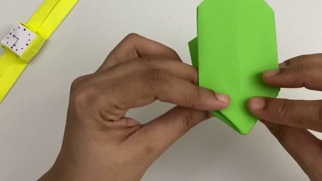 Учимся делать наручные часы из бумаги своими руками! ОРИГАМИ, Поделки из бумаги \\ Origami Craft