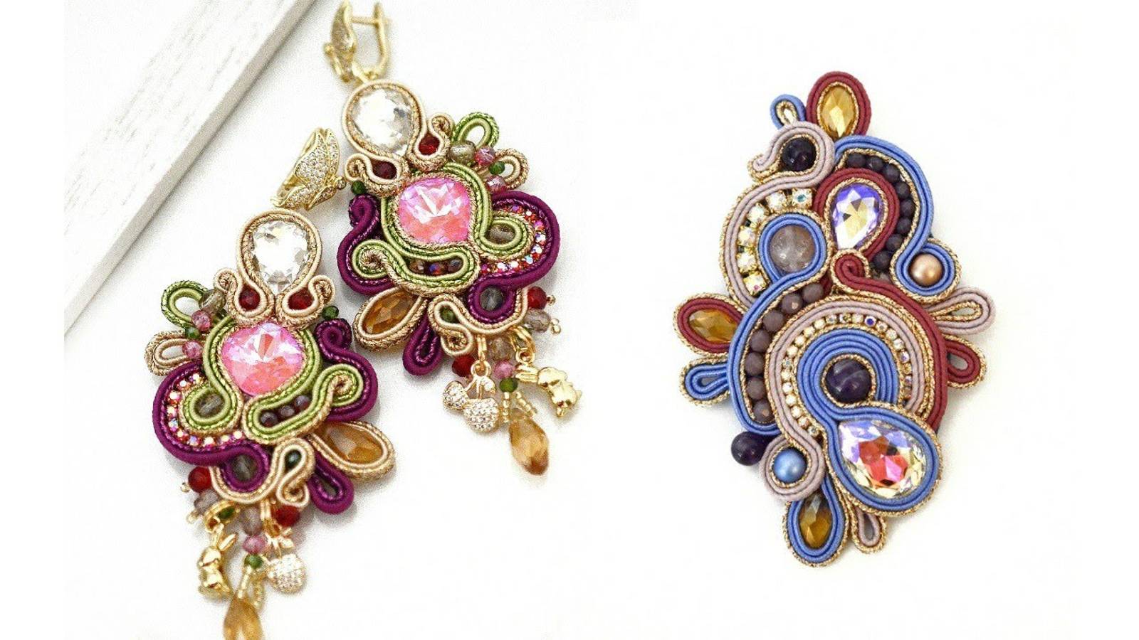 Какие украшения я предлагаю на лето. Обзор сутажной бижутерии