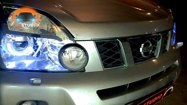 Модернизация фар Nissan X-Trail