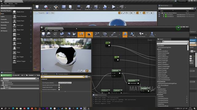 Unreal Engine. UE 5. Сравнение Tesselation UE 4 vs UE 5.