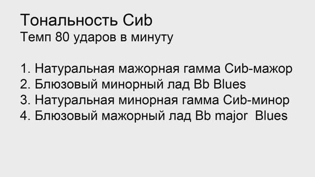 Тональность Сиb_полностью_80 ударов в минуту