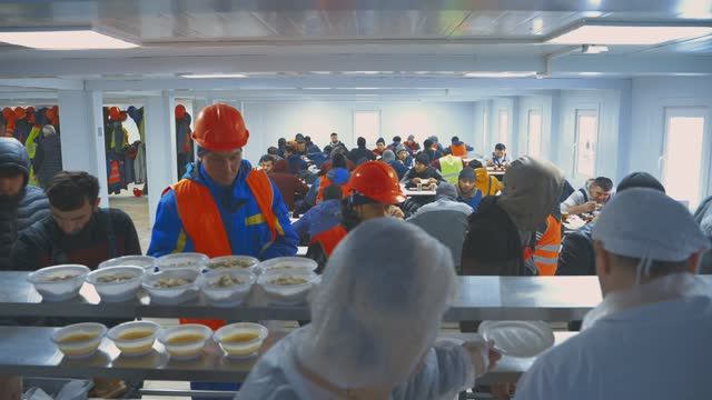 Модульная столовая на 120 человек