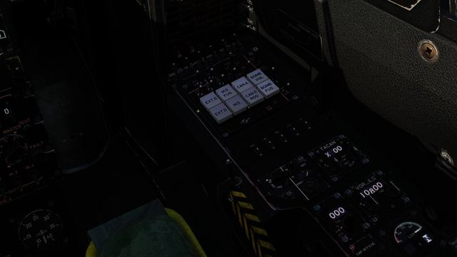 Mirage F1CE. Запуск, руление и взлет (DCS World 2.7)