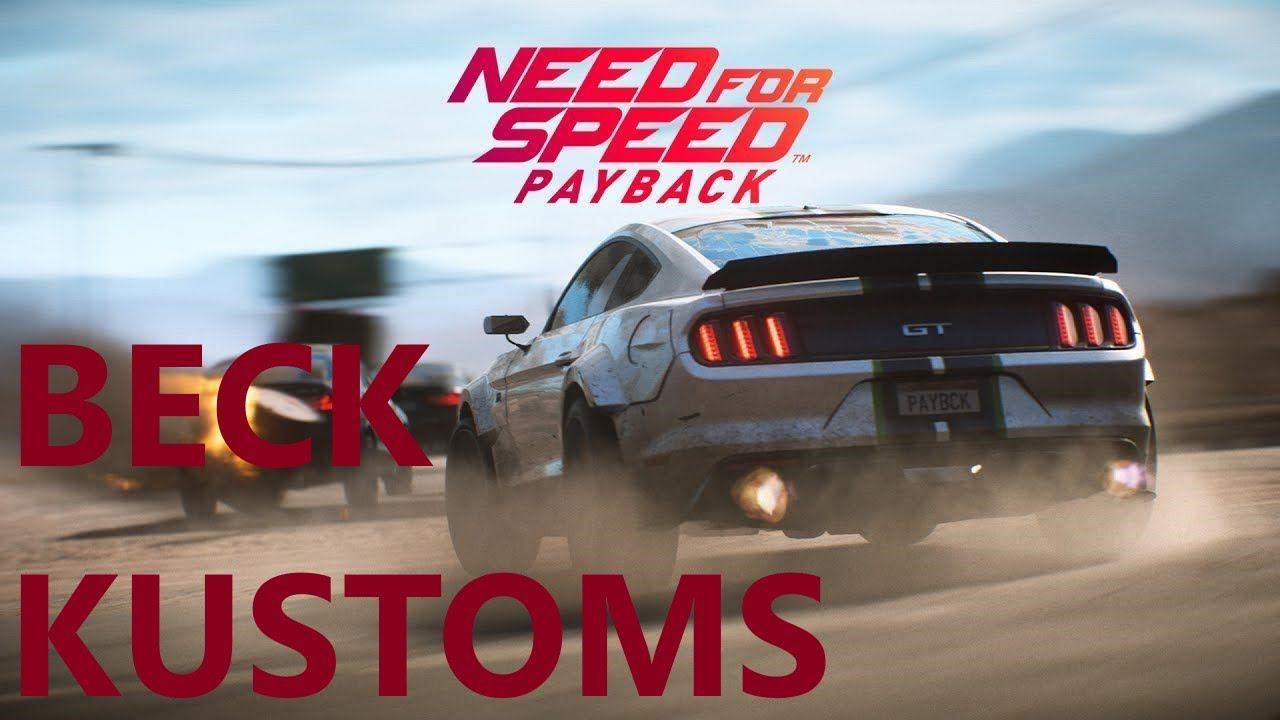 NFS Payback Beck Kustoms F132
