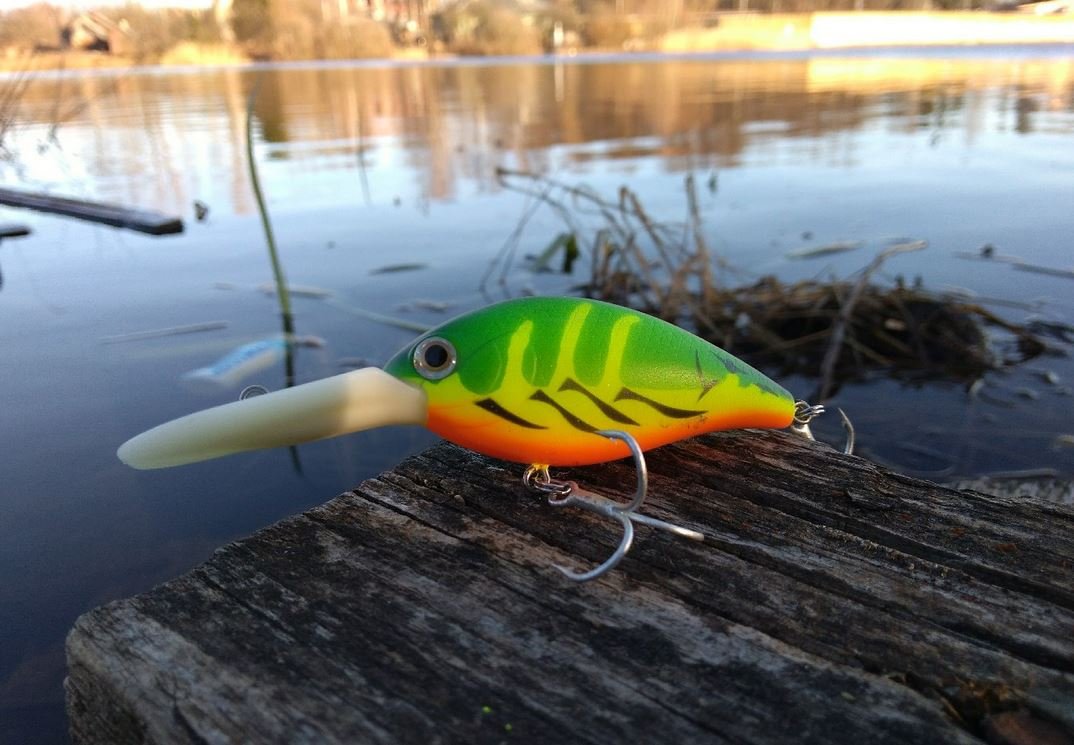 Копия воблера - EverGreen Combat Crank 320 с Алиэкспресс