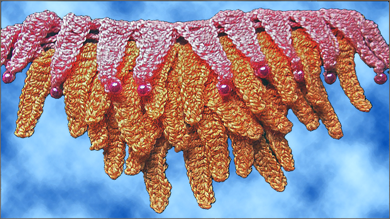 Узор крючком зубы дракона. Узор из треугольников. Элементы крючком. Мотивы крючком.