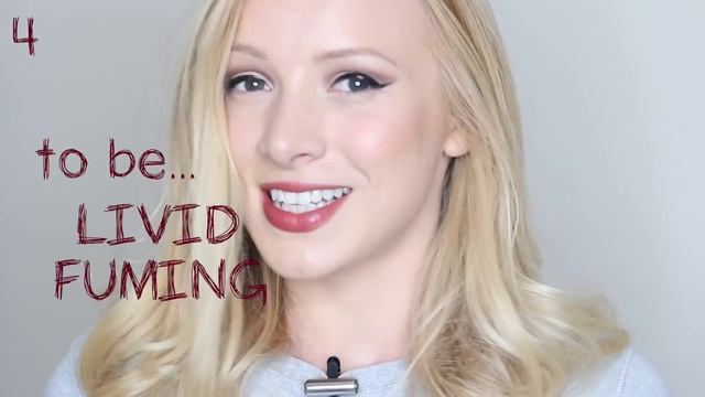 10 ADVANCED ways to say ANGRY or ANNOYED  Advanced English Vocabulary