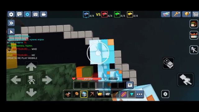 Одна игра из Blockman go (bed wars).mp4