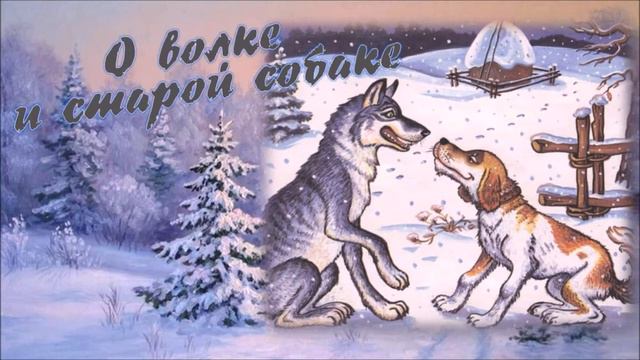 Словения. "О волке и старой собаке". Библиотека №14