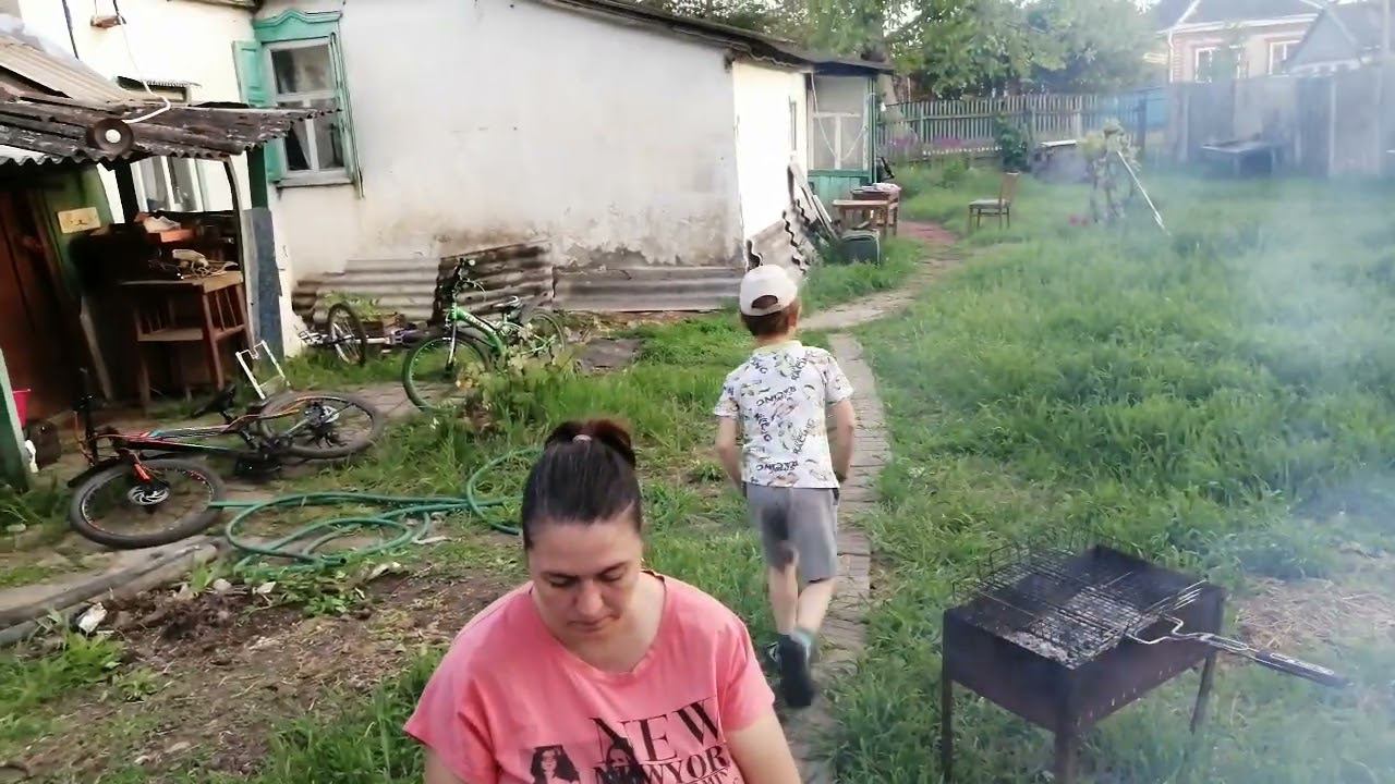 Детские игры в станице) Просто весело)