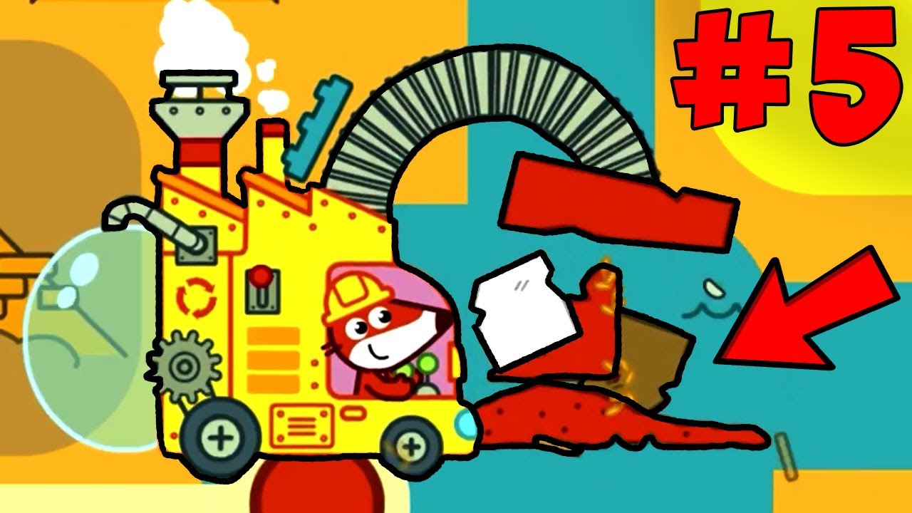 Фабрика Лиса 5 серия Fox Factory. Игра для ума! Фабрика блоков. Озвучка РаббитГуд.