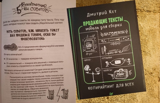 Продающие тексты. Модель для сборки. Копирайтинг для всех.