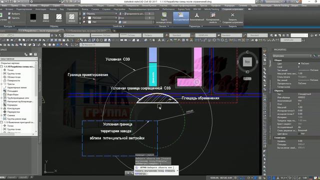 1.1.9.1 Разработка СЗЗ после сокращения