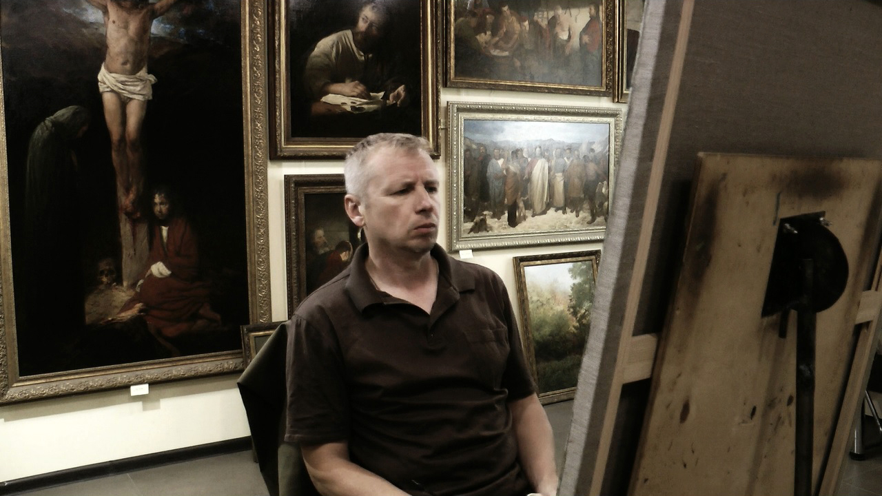 Воскрешение дочери Иаира. Художник Андрей Миронов