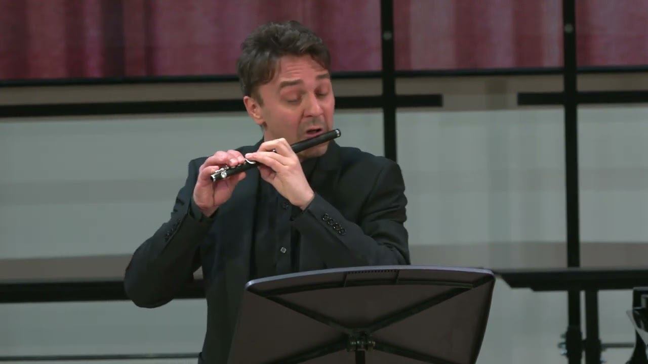 И.С. Бах - Г. Шокер Партита для флейты соло a-moll BWV1013 - Станислав МИХАЙЛОВСКИЙ и Артём ВАСИЛЬЕВ