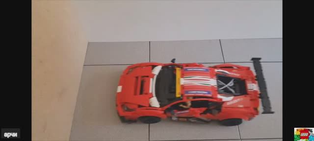ЛЕГО МАШИНКИ...краш тест FERRARI 80 км/ч